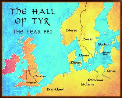 Maps from the time of The Circle of Ceridwen Saga