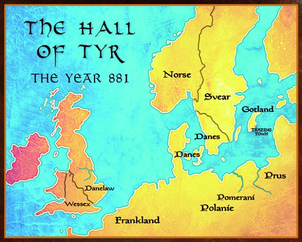 Maps from the time of The Circle of Ceridwen Saga